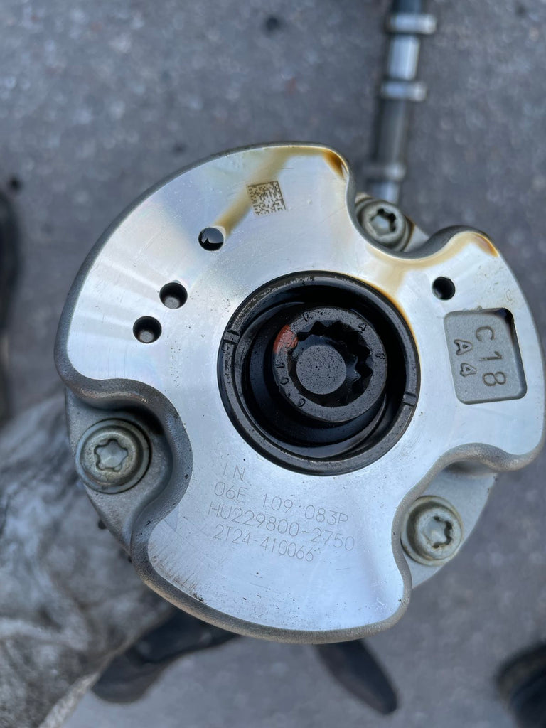 Audi 3.0 petrol supercharger camshafts and adjusters set / sets all co ...