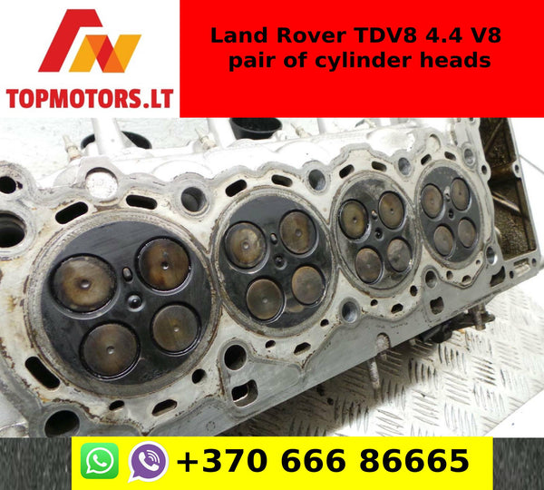 Land Rover TDV8 4.4 V8 pair of cylinder heads – Topmotors.lt various ...